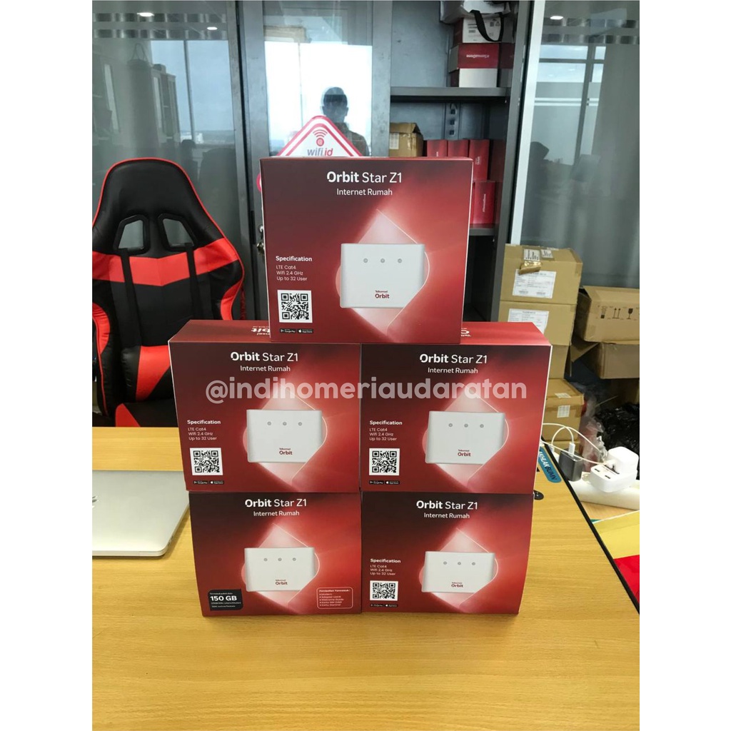 Jual Telkomsel Orbit Star Z1 Modem WiFi 4G High Speed Bonus Data ...