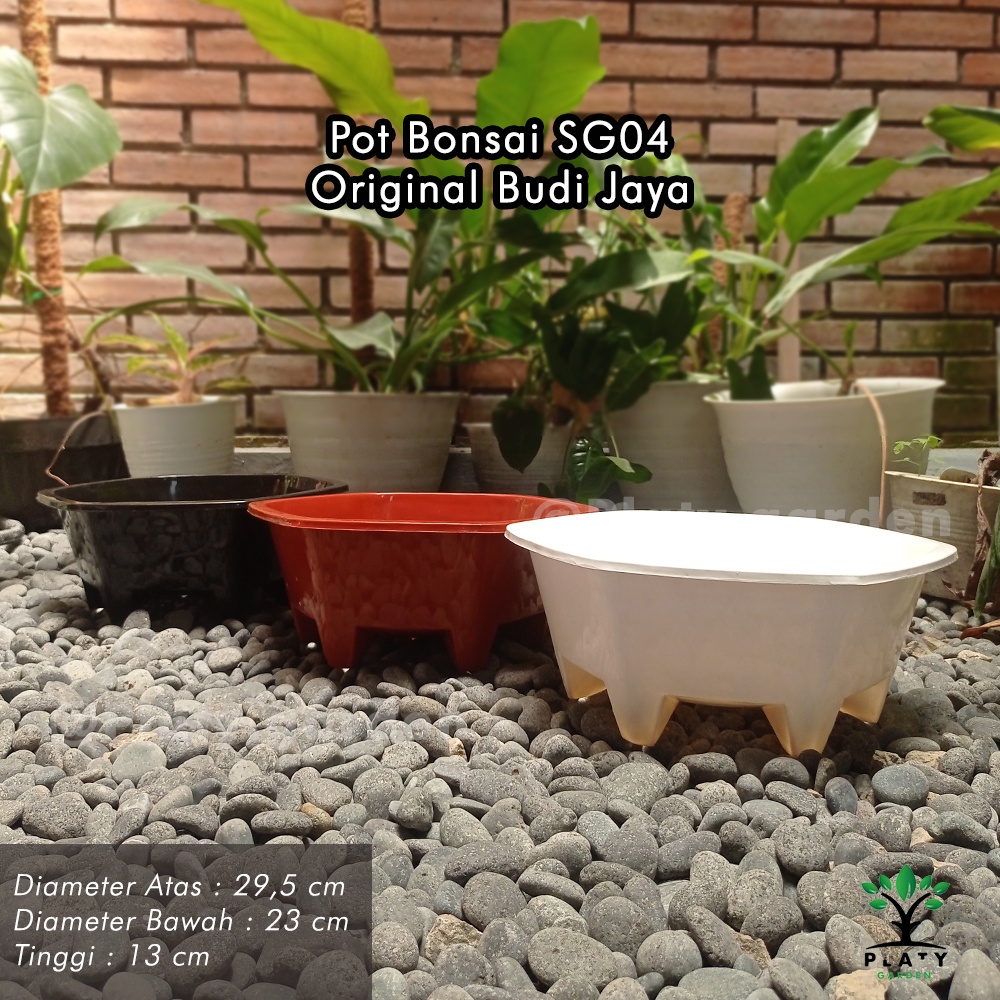 Jual Pot Bonsai SG-04 Budi Jaya | Pot Bonsai Ceper | Pot Tanaman Bonsai ...