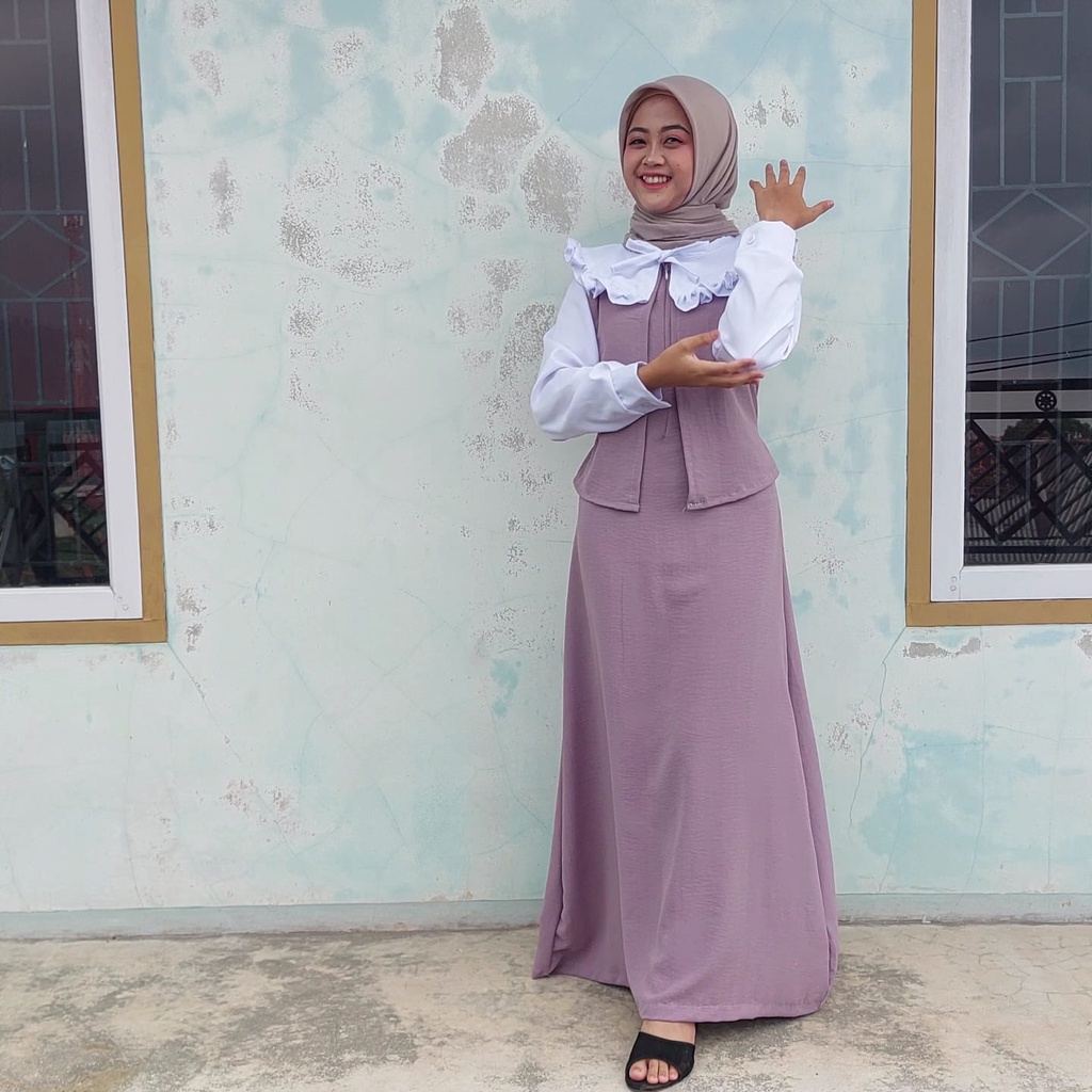 Jual GAMIS ANAK REMAJA 2024 PEREMPUAN USIA 10-12 13-14 TAHUN LALA DRESS ...
