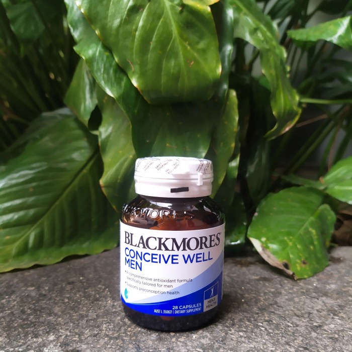 Jual BLACKMORES CONCEIVE WELL MEN 28 CAPSULE TERBAIK !! | Shopee Indonesia