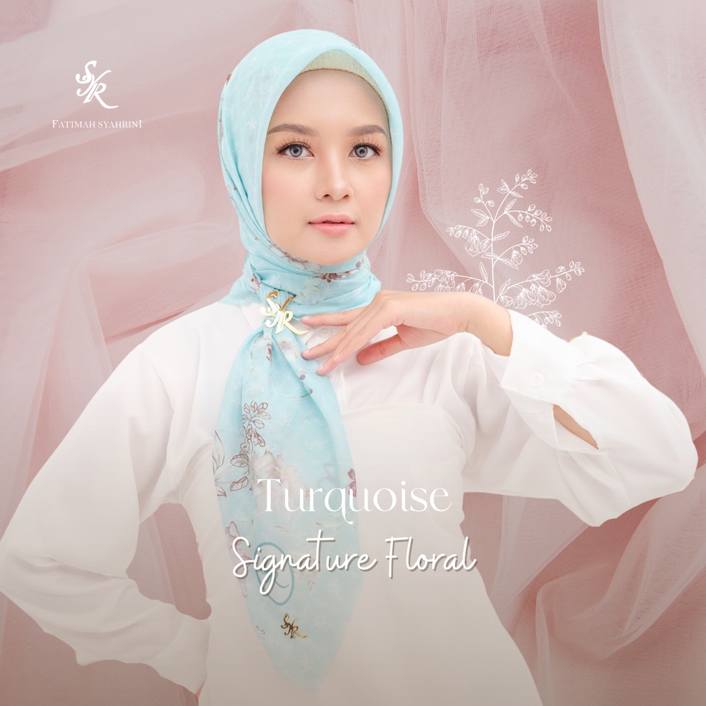 Jual Turquoise - Signature Floral | Shopee Indonesia