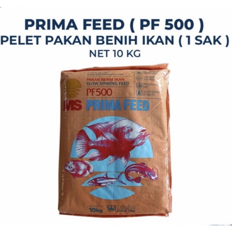 Jual Prima Feed 500 / Pf 500 kemasan 10kg | Shopee Indonesia
