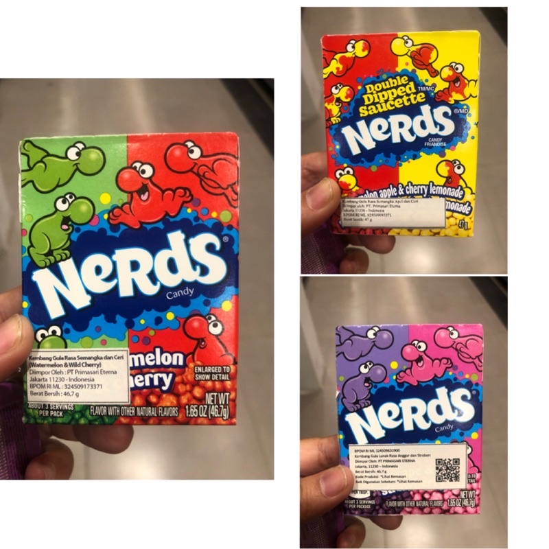 Jual Permen Nerds Fruit Flavors - 46g | Shopee Indonesia