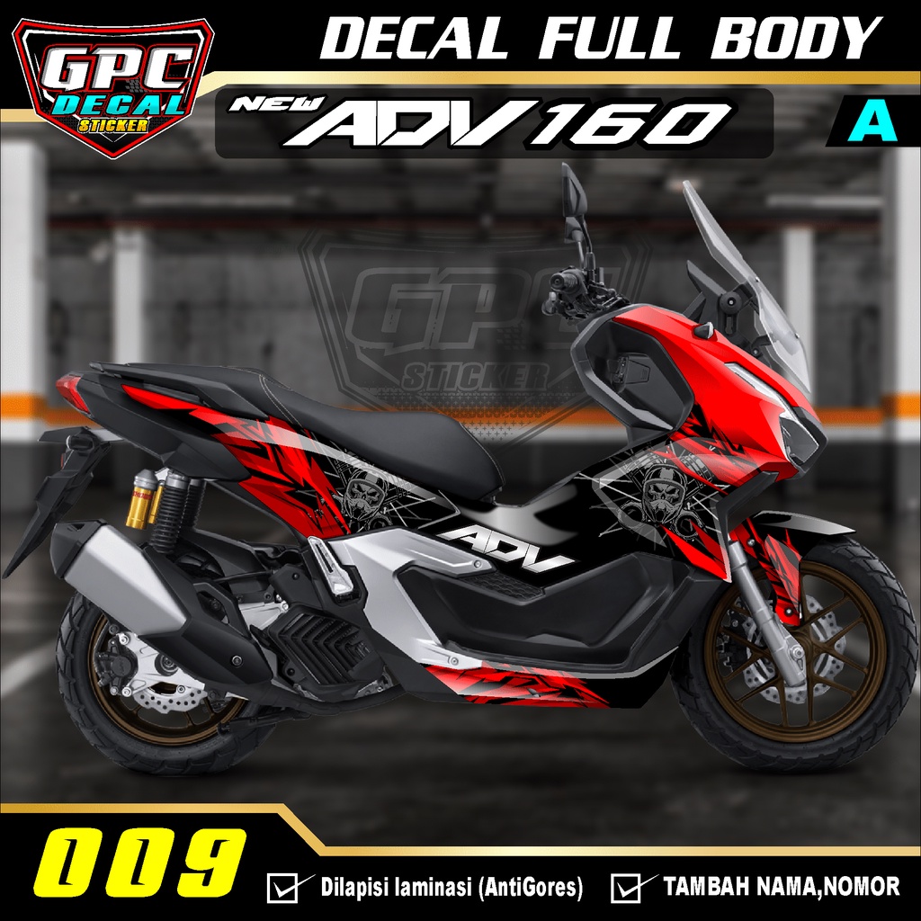 Jual Decal Sticker Variasi Fullbody Honda Adv 160-Dekal Stiker Adv ...
