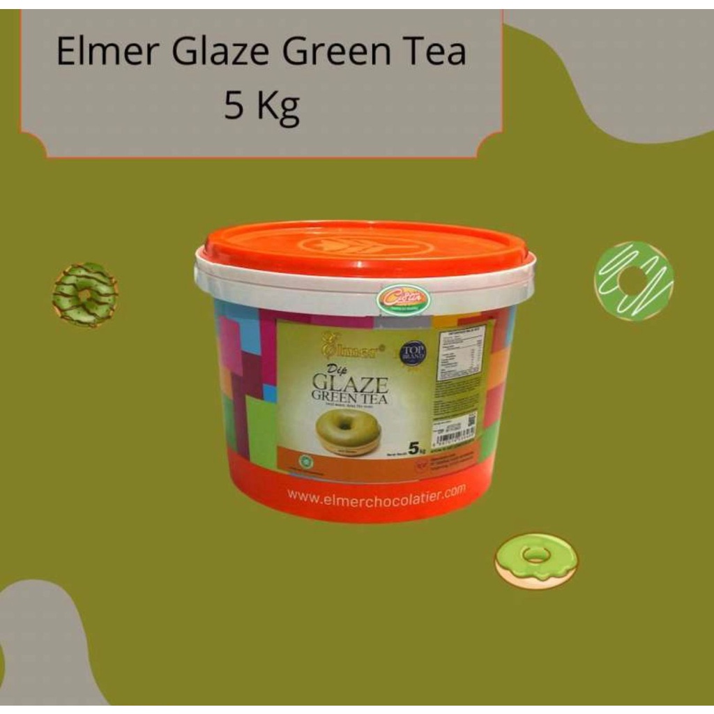 Jual Elmer Dip Glaze 5kg SEMUA RASA LENGKAP / Dip Glaze Coklat Tiramisu ...