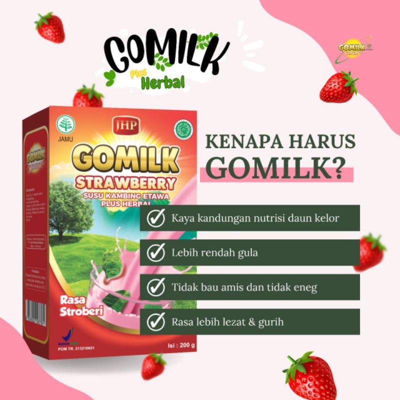 Jual Gomilk Susu Kesehatan untuk semua Usia, Herbal plus Daun Kelor ...