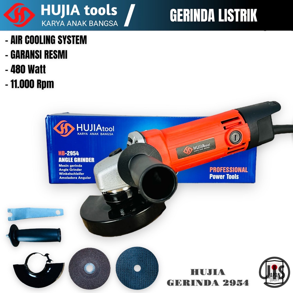 Jual Mesin gerinda hujia hb2954 Gurinda angle grinder serkel sirkel ...
