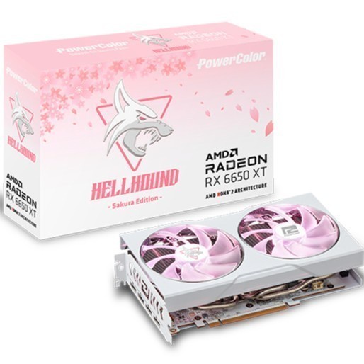 Jual POWERCOLOR HELLHOUND AMD Radeon RX 6650 XT SAKURA 8GB GDDR6 ...