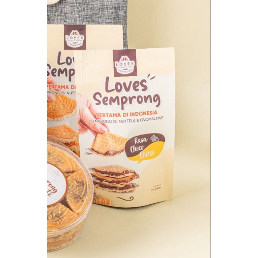 Jual Semprong Pouch Choco Cheese Loves Semprong Oleh-oleh Semprong ...