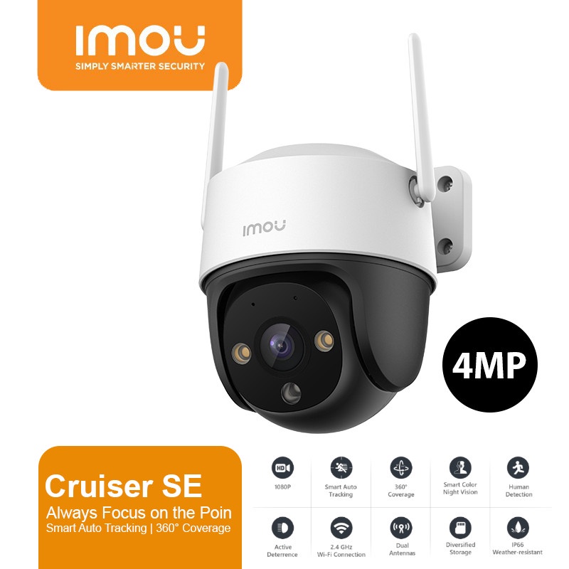 Jual CCTV WIFI IP CAMERA OUTDOOR IMOU CRUISER SE 4MP FULL COLOR NIGHT ...