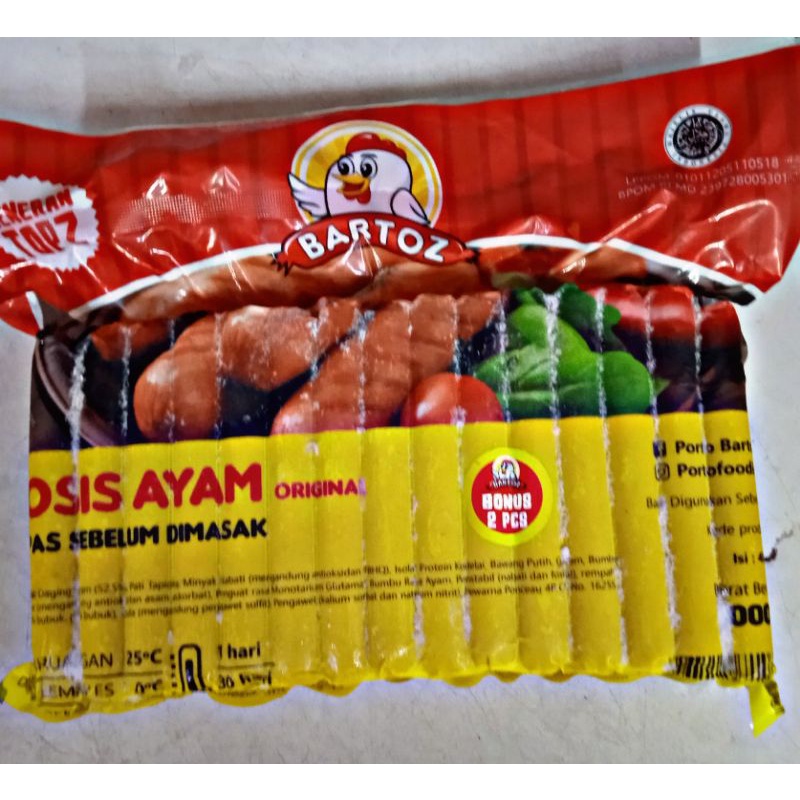 Jual Bartoz Sosis Ayam Short 1 kg | Shopee Indonesia