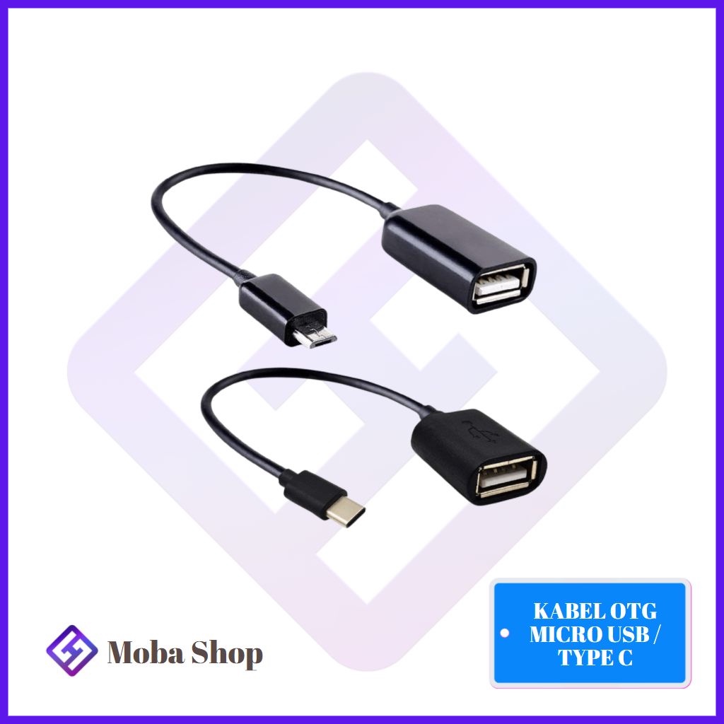 Jual KABEL OTG MICRO USB / KABEL OTG TYPE C | Shopee Indonesia