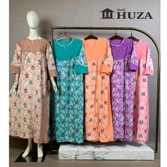 Jual ( LD 110,120 CM ) Daster Huza Batik Pekalongan ll D Preety Jumbo ...
