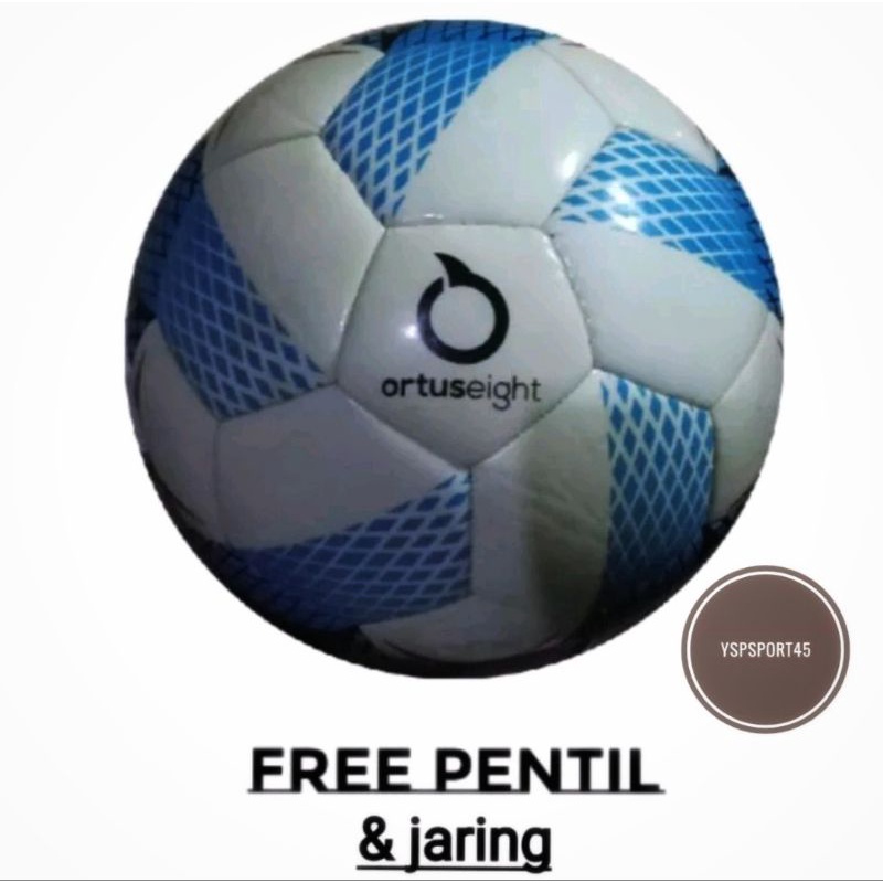 Jual bola kaki bola sepak size5 lapangan besar bahan kilap free pentil ...