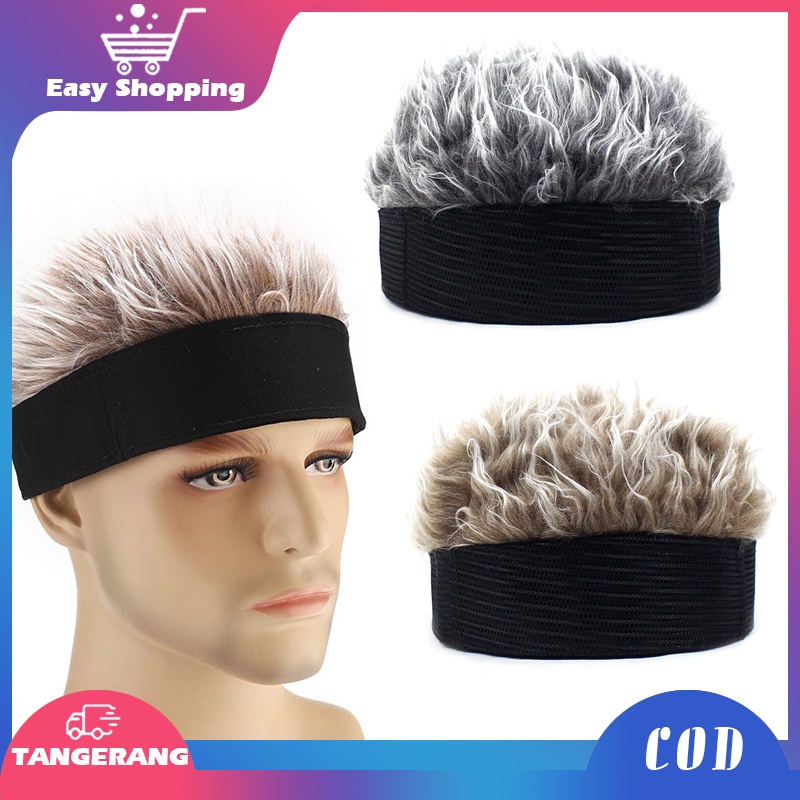 Jual Wik Rambut Pria Eropa Topi Rambut Palsu Fashion Topi Tampan ...