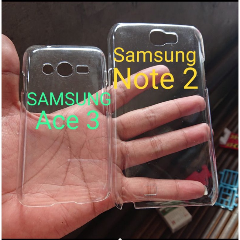 Jual Hardcase Mika Samsung galaxy Ace 3 / Samsung galaxy Note 2 Clear Bening Awet Tidak ...