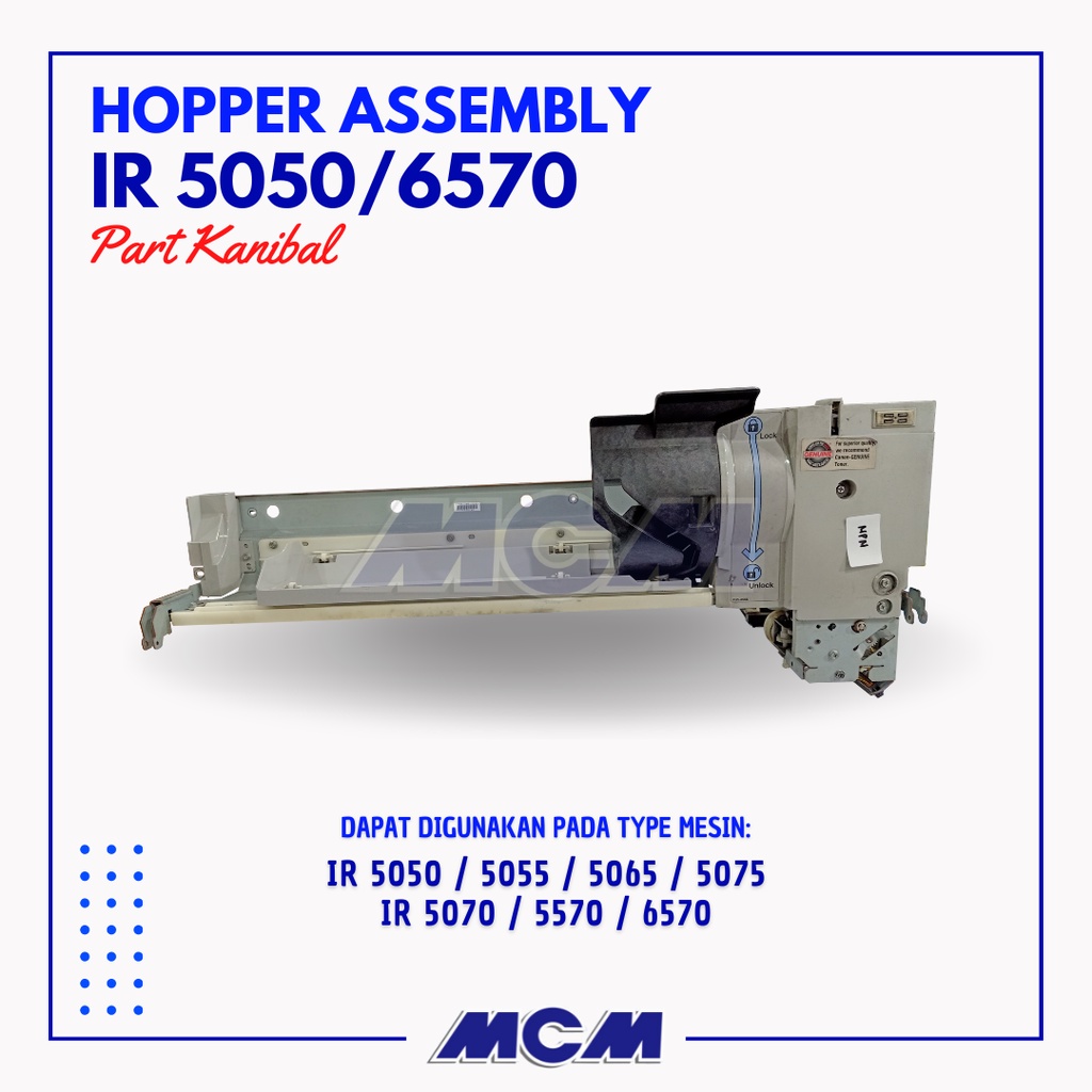 Jual HOPPER ASSEMBLY MESIN FOTOCOPY CANON IR 5050 5070 6570 - PART ...
