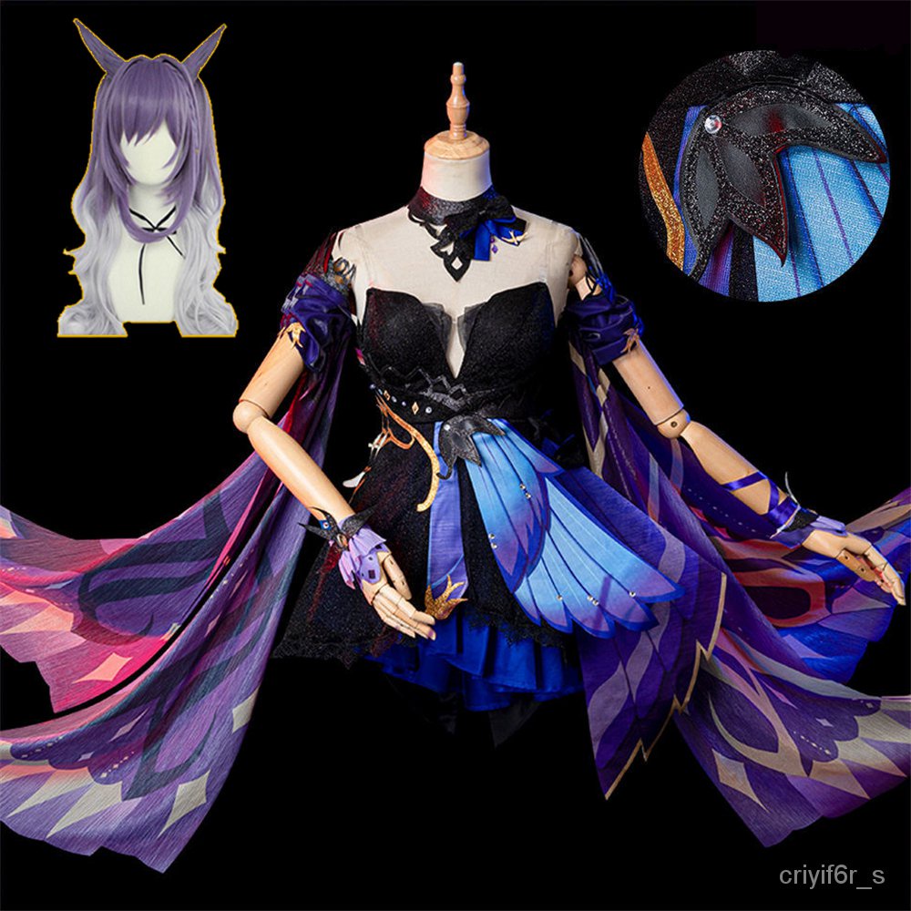 Jual Opulent Splendor Genshin Impact Keqing Cosplay Costume New Skin ...