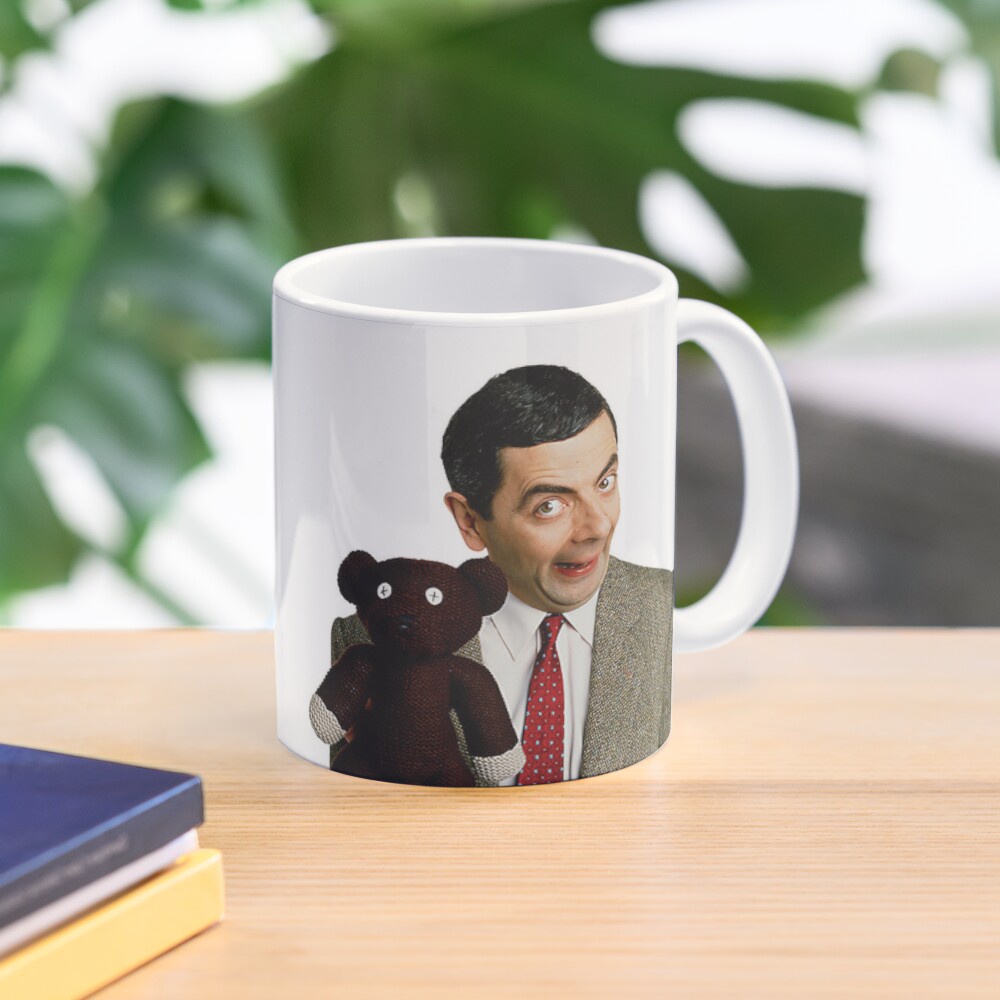 Jual Mr Bean Funny Mr Bean with Teddy Bear Coffee Mug | Shopee Indonesia