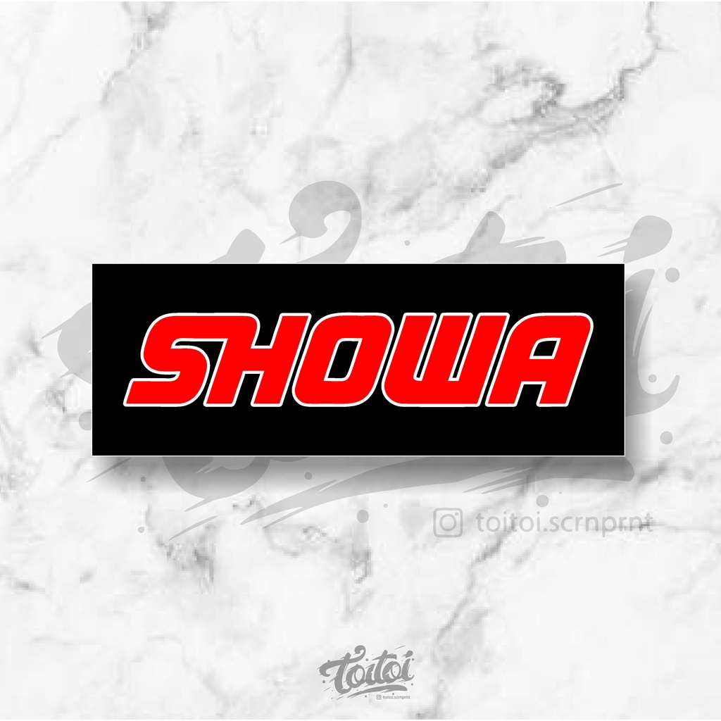 Jual STIKER RACING, STIKER MOTOR, STIKER SHOWA | Shopee Indonesia