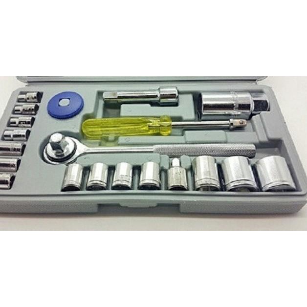 Jual Kunci Socket Wrench 1 Set 21 pcs | Shopee Indonesia