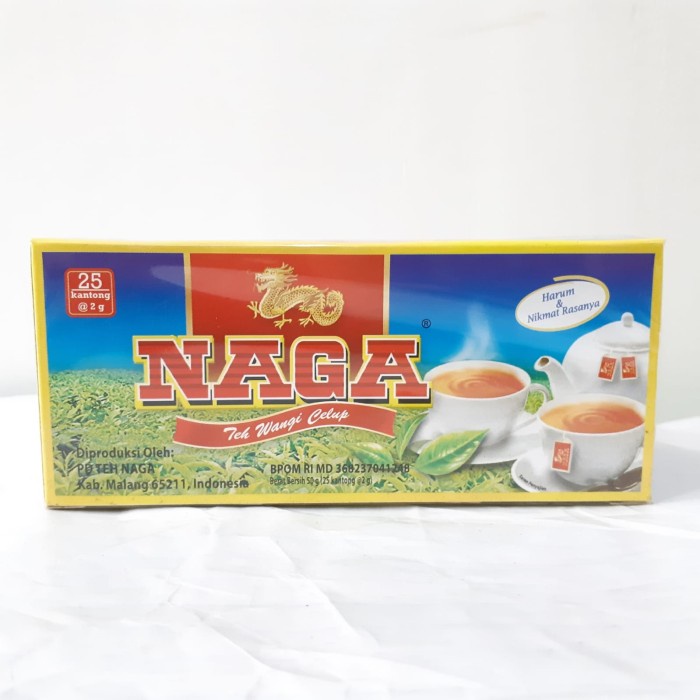 Jual TEH NAGA CELUP 25 KANTONG | Shopee Indonesia
