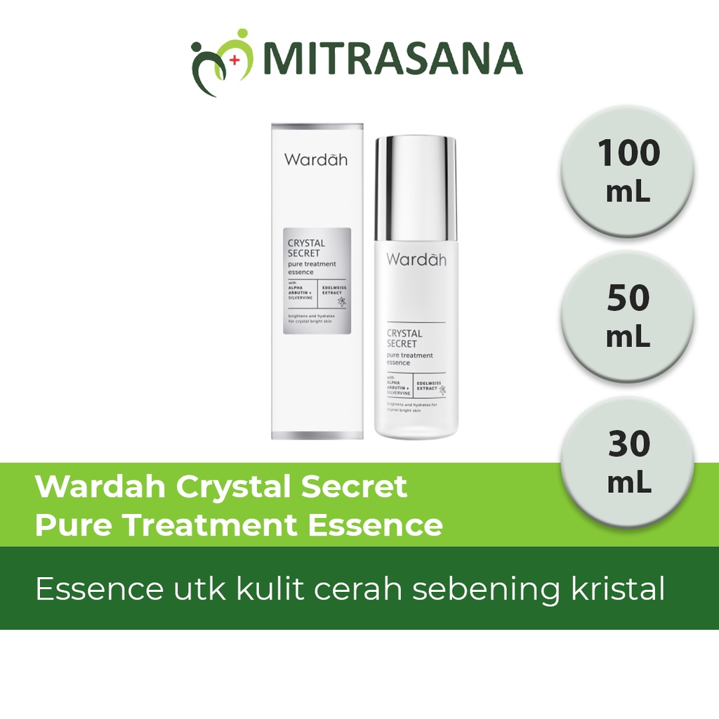 Jual Wardah Crystal Secret Pure Treatment Essence - 100 ml | 30 ml | 50 ...