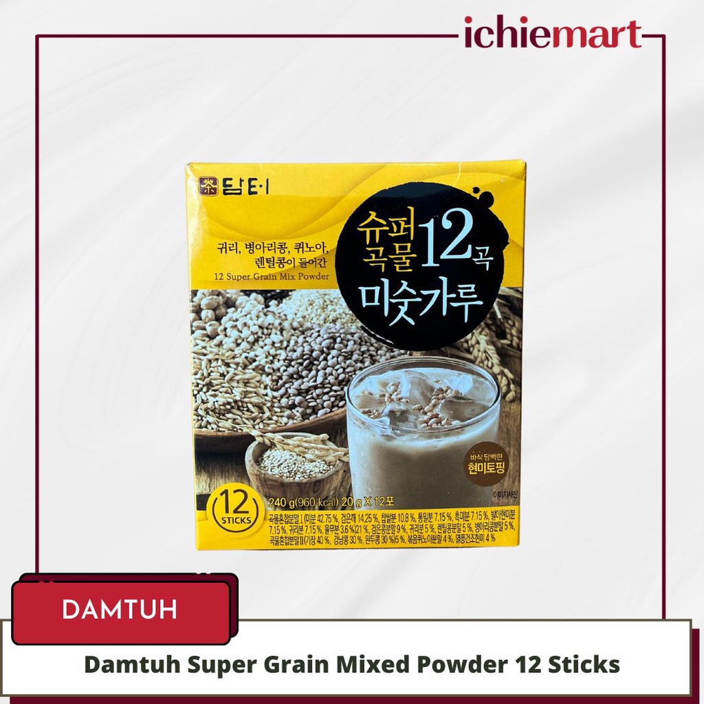 Jual Damtuh 12 Super Grain Mix Powder (20 Gr x 12 Sticks) | Shopee ...