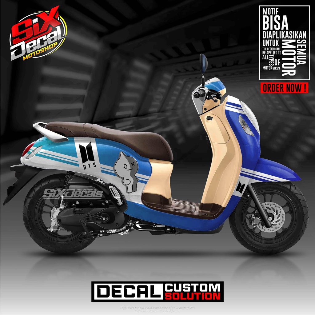 Jual Decal Scoopy full body Sticker 2021-2022 BTS BODY PROTECTION All ...