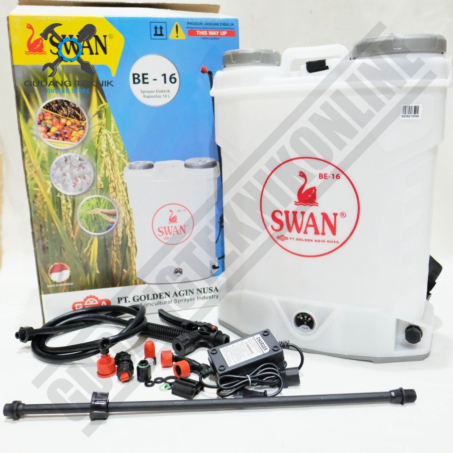 Jual Sprayer Hama Elektrik 16L SWAN F16 / Alat Semprot Semprotan Obat ...