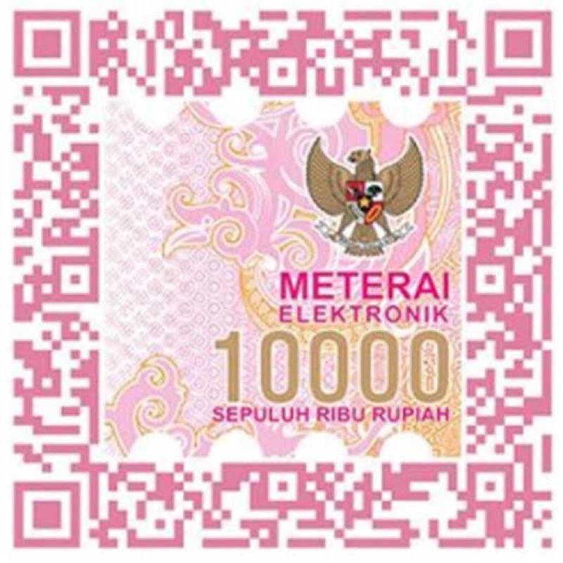 Jual e meterai / e materai / meterai elektronik / materai elektronik | Shopee Indonesia