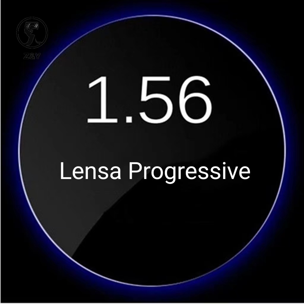 Jual Z&Y 1.56 Lensa Progresif Photocromic /blueray Photocromic/crmc ...