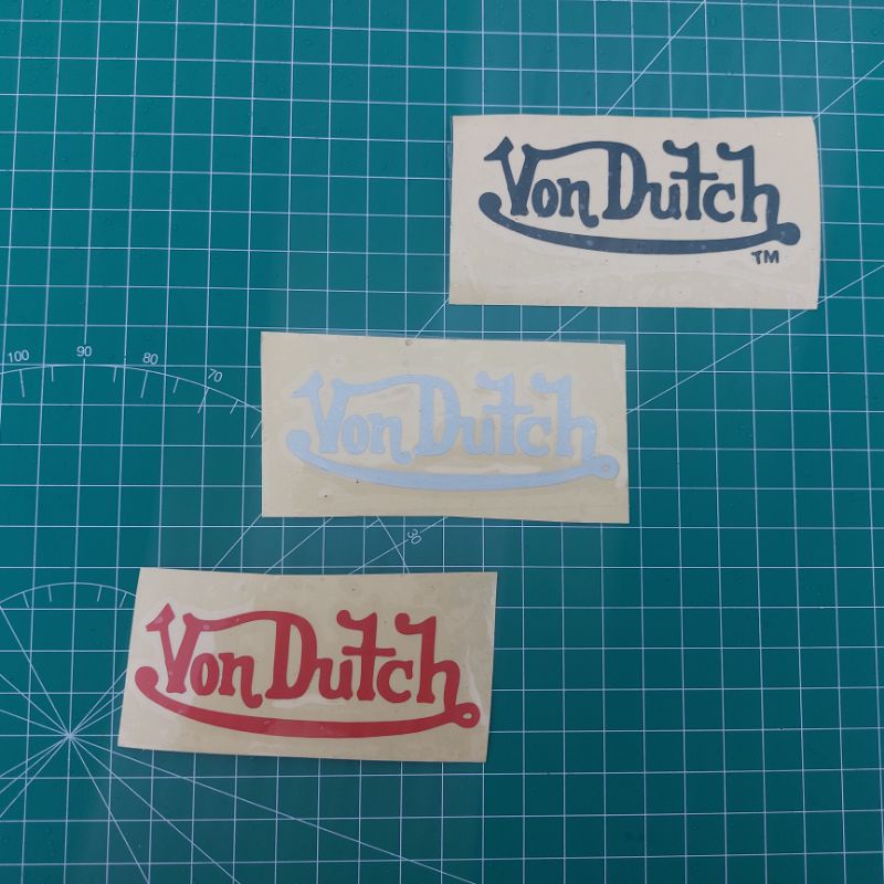 Jual STIKER - VON DUTCH - CUTTING | Shopee Indonesia
