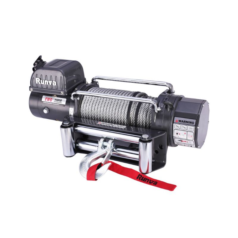 Jual RUNVA Electric Winch EWG-10000 12 Volt Kapasitas 4,5 Ton | Shopee ...