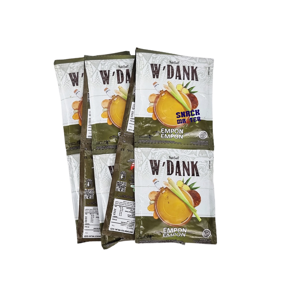 Jual Nutrisari W'Dank Minuman Tradisional Bajigur Bandrek Renceng ...