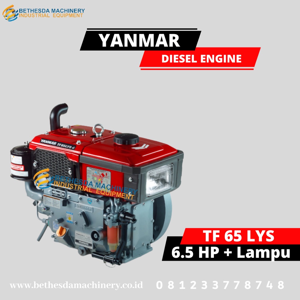 Jual Yanmar Diesel Engine 6.5 HP Radiator Lampu TF 65 LYS Penggerak Diesel | Shopee Indonesia