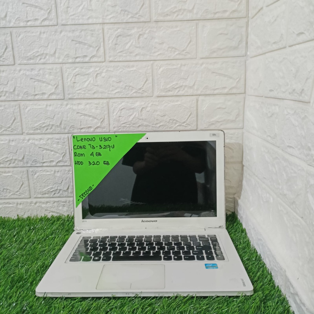 Jual LENOVO U310 CORE I3-3217U RAM 4 GB HDD 320 GB 14 INCH | Shopee ...