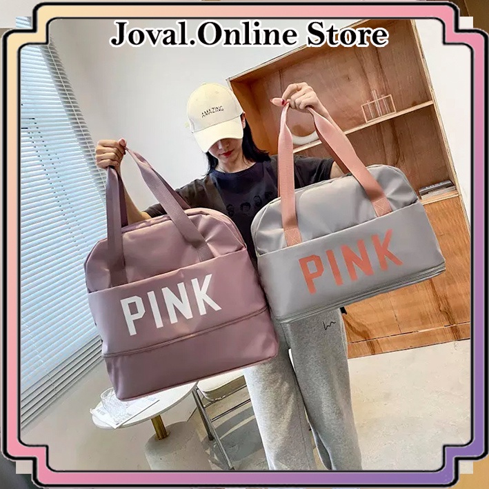 Jual TAS TRAVEL / DUFFEL GYM BAG FITNESS OLAHRAGA / TRAVELLING FOLDABLE ...