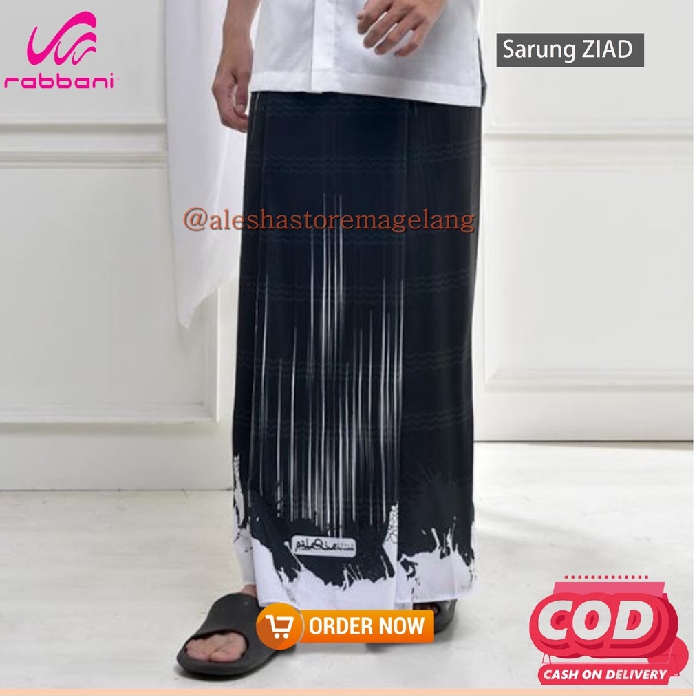 Jual Sarung ZIAD - Sarung ZIAD Rabbani Original Alat solat Pria bahan BSY Sarung Bahan Licin ...