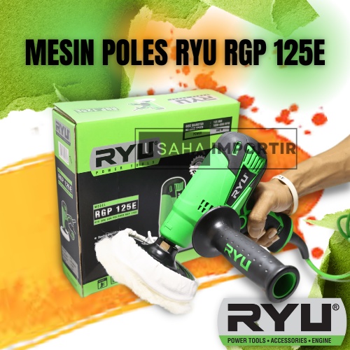 Jual Mesin Poles RYU RGP125E Mesin Poles Mobil Gun Polisher RYU Polisher Gun Polisher Mesin ...