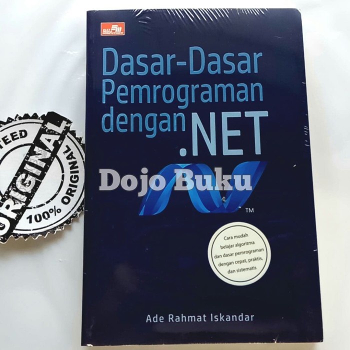 Jual Dasar-Dasar Pemrograman dengan .NET by Ade Rahmat Iskandar ...