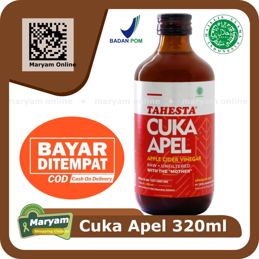 Jual Cuka Apel Tahesta Original | Shopee Indonesia