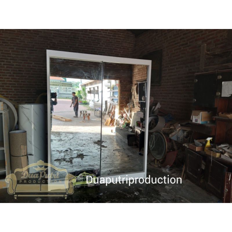 Jual Lemari full kaca cermin HPL | Shopee Indonesia