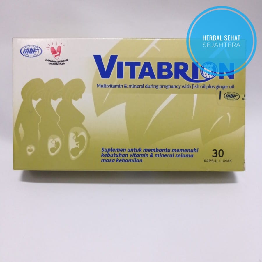 Jual VITABRION KAPSUL Vitabrion vitabrion fitabrion - suplemen vitamin ...