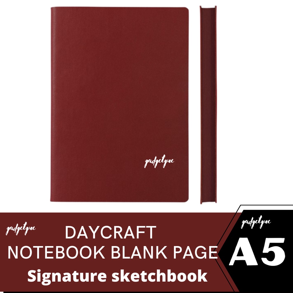 Jual Notebook A5 daycraft signature sketchbook notebook buku jurnal ...