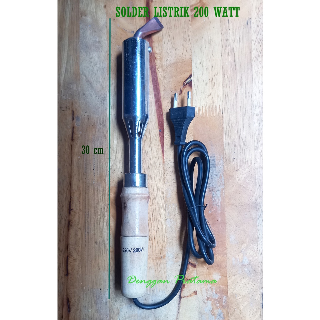 Jual Solder Listrik Patri 200 Watt Elektrik 200W | Shopee Indonesia