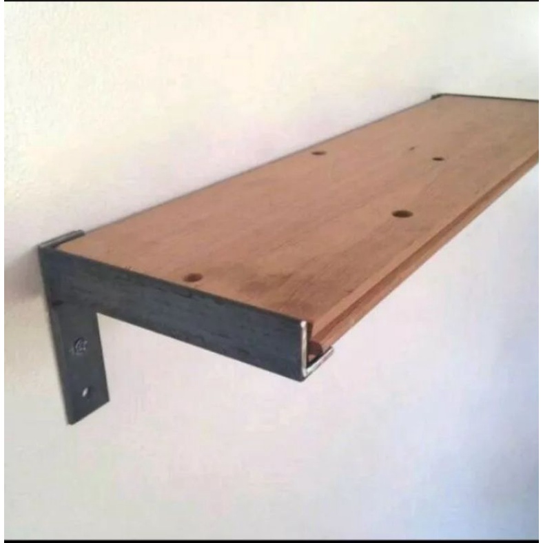 Jual besi siku ambalan penahan papan ambalan rak siku ambalan 15 cm ...