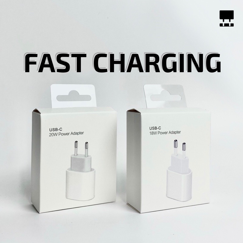 Jual ADAPTOR 18 WATT / 20 WATT / 25 WATT USB-C SEGEL RESMI ORIGINAL 100 ...