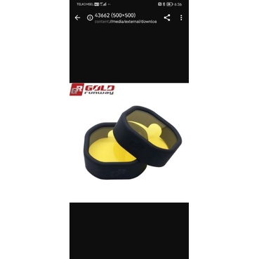 Jual Mika Kuning Gold Runway 40 Kotak Set Sepasang | Shopee Indonesia