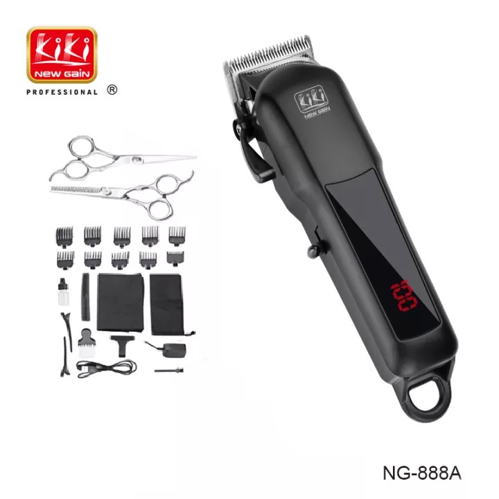 Jual NEW GAIN KIKI NG-888A Deluxe Rechargeable Hair Clipper Cukur ...